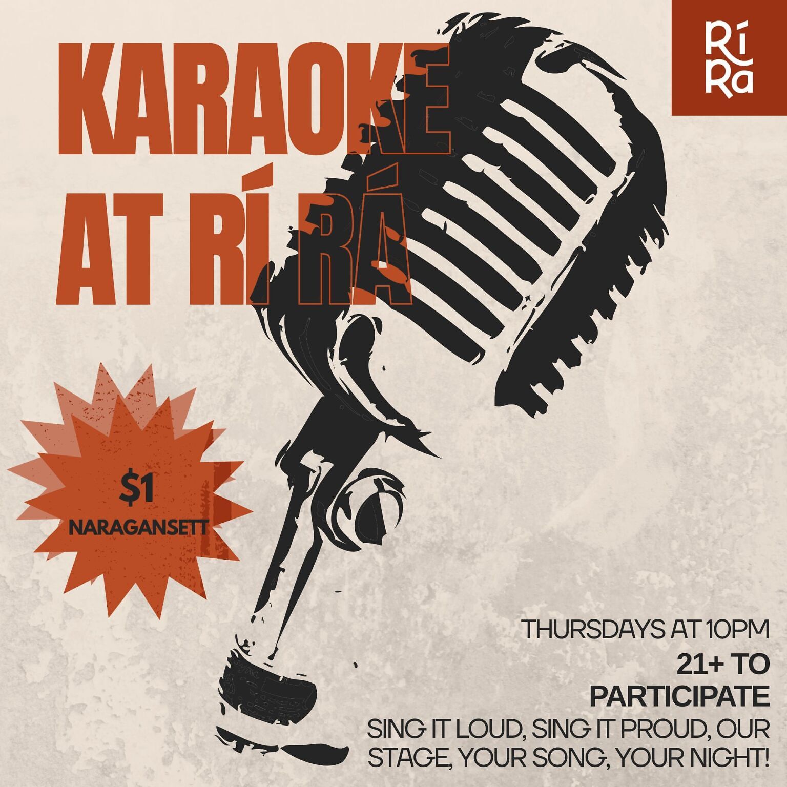 Thursdays (8 x 8 in) • Rí Rá Irish Pub Burlington